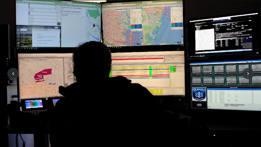 Hackensack Meridian Health dispatchers responding to 911 calls, screens ...