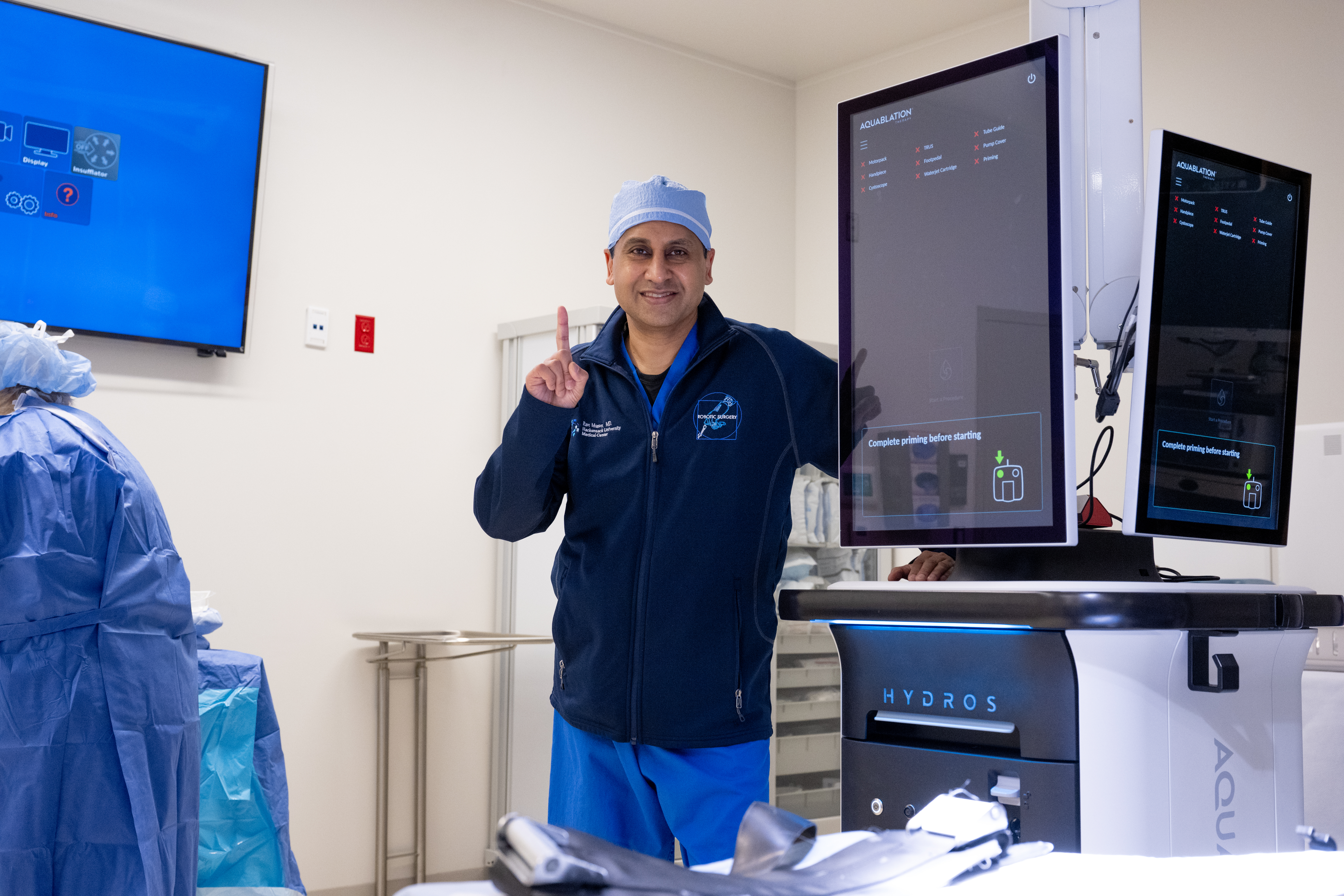 HUMC Aquablation Dr Munver Urology